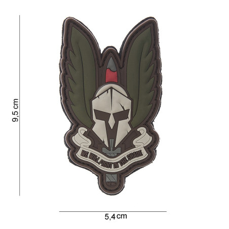 Patch 3D PVC Spartan - La Tranchée Militaire