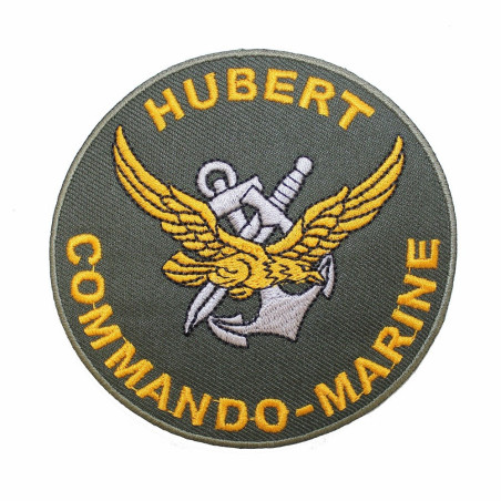 Ecusson Commando Marine Hubert - La Tranchée Militaire